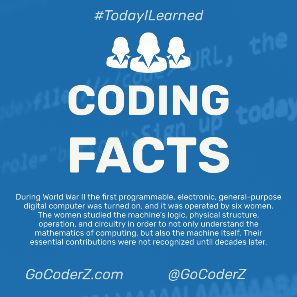 11 Cool Facts About Programming And Coding You Need To Know Coderz 1503